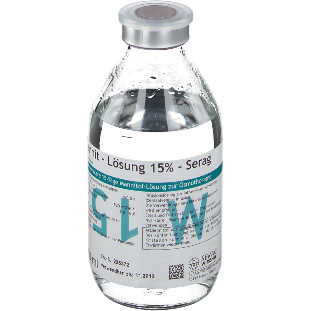 Mannit-Lösung 15% - Serag Infusionslösung - shop-apotheke.com