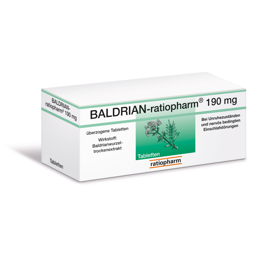 BALDRIAN-ratiopharm® 190 mg Dragees - shop-apotheke.com
