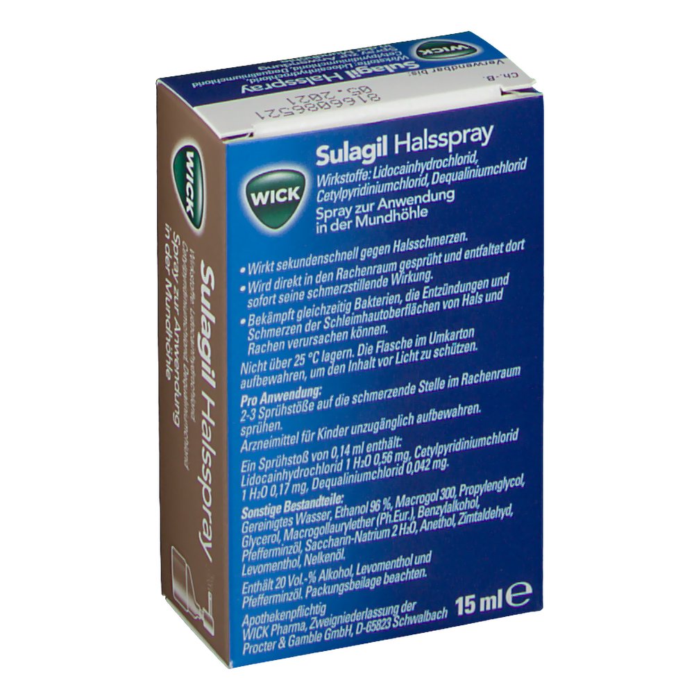 WICK Sulagil Halsspray - shop-apotheke.com