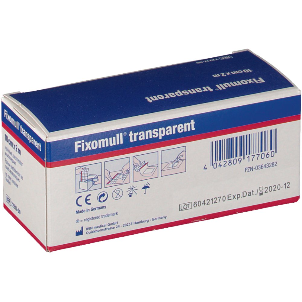 Fixomull Transparent 10 Cm X 2 M Shop apotheke