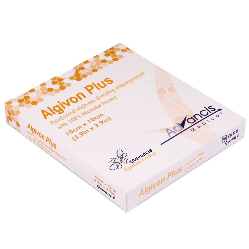 Algivon Plus Honigalginat Wundauflage 5 cm x 5 cm - shop-apotheke.com