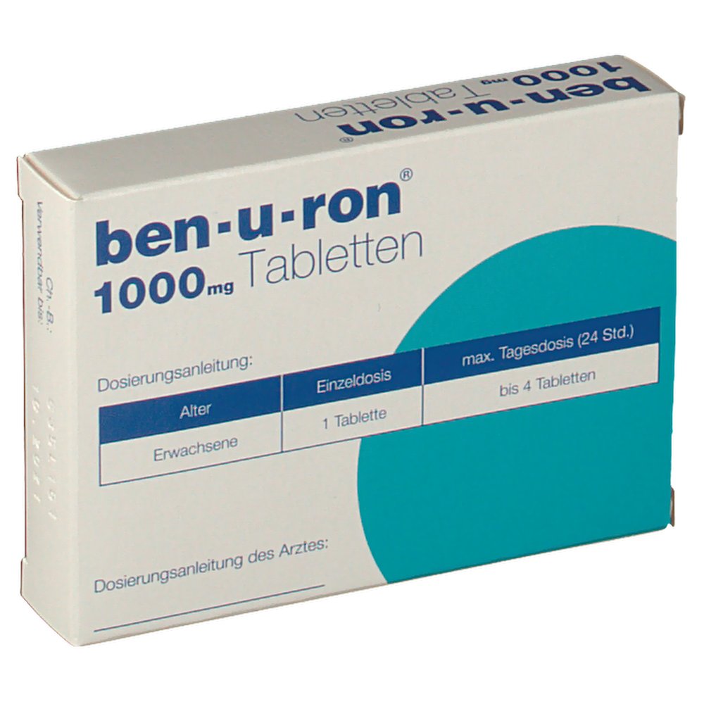 ben-u-ron® 1000 mg - shop-apotheke.com