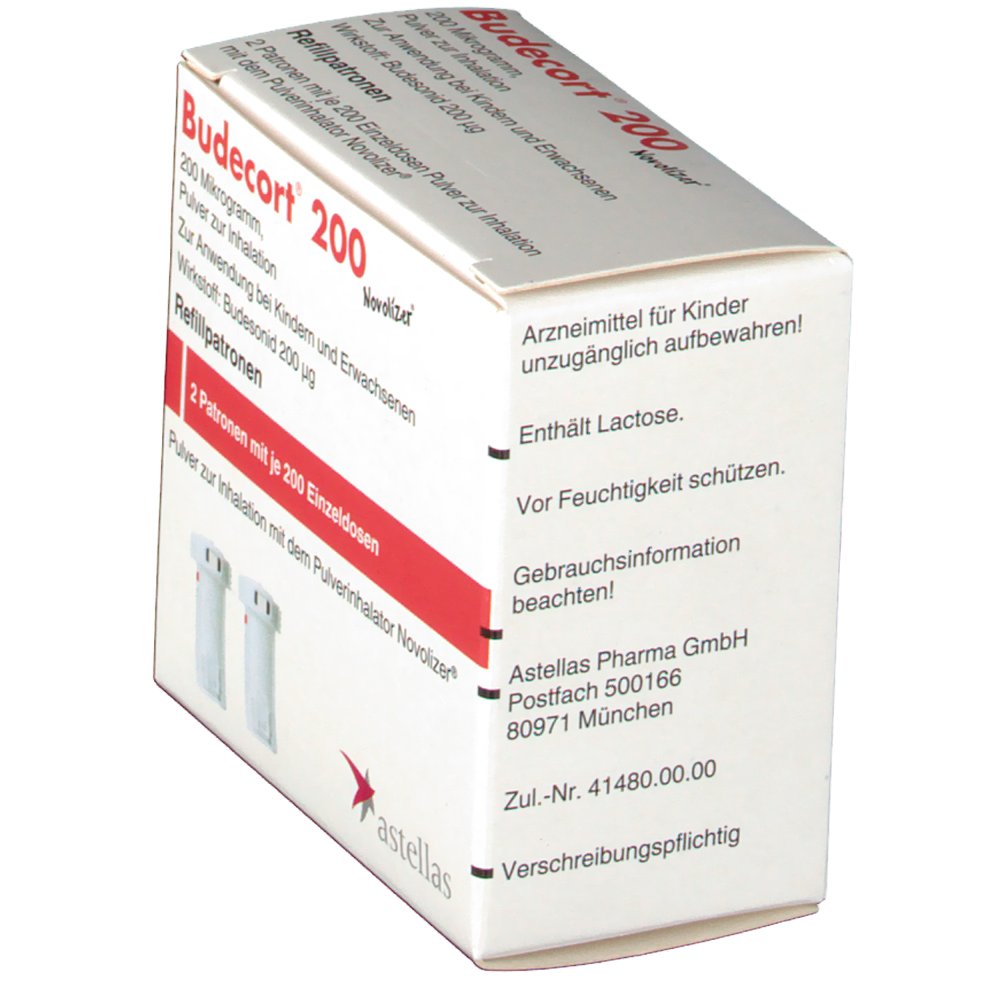 Budecort 200 Novolizer 200 Hub Refill Plv.z.Inh. - shop-apotheke.com