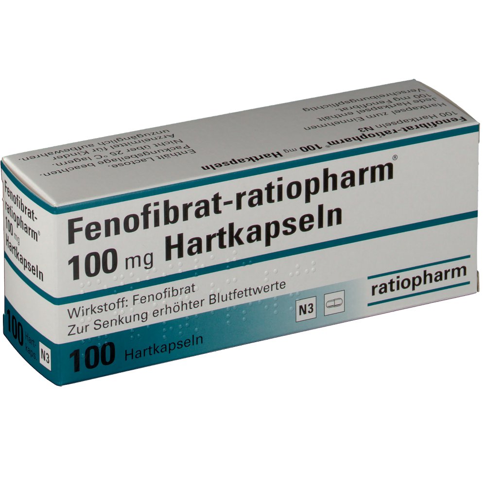 Fenofibrat-ratiopharm® 250 mg Retardkapseln - shop-apotheke.com
