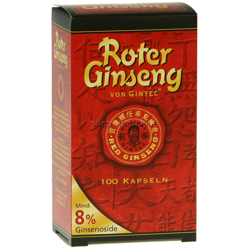 Roter Ginseng Gintec Kapseln Shop