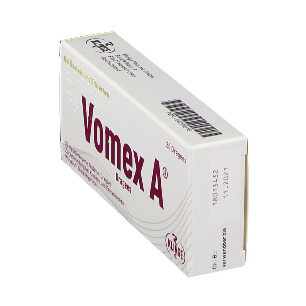 Vomex A® Dragees - shop-apotheke.com