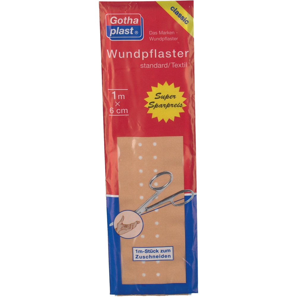 Gothaplast® Wundpflaster standart 1 m x 6 cm - shop-apotheke.com