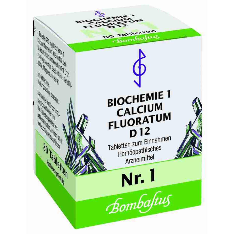 Bombastus Biochemie 1 Calcium fluoratum D 12 Tabletten - shop-apotheke.com