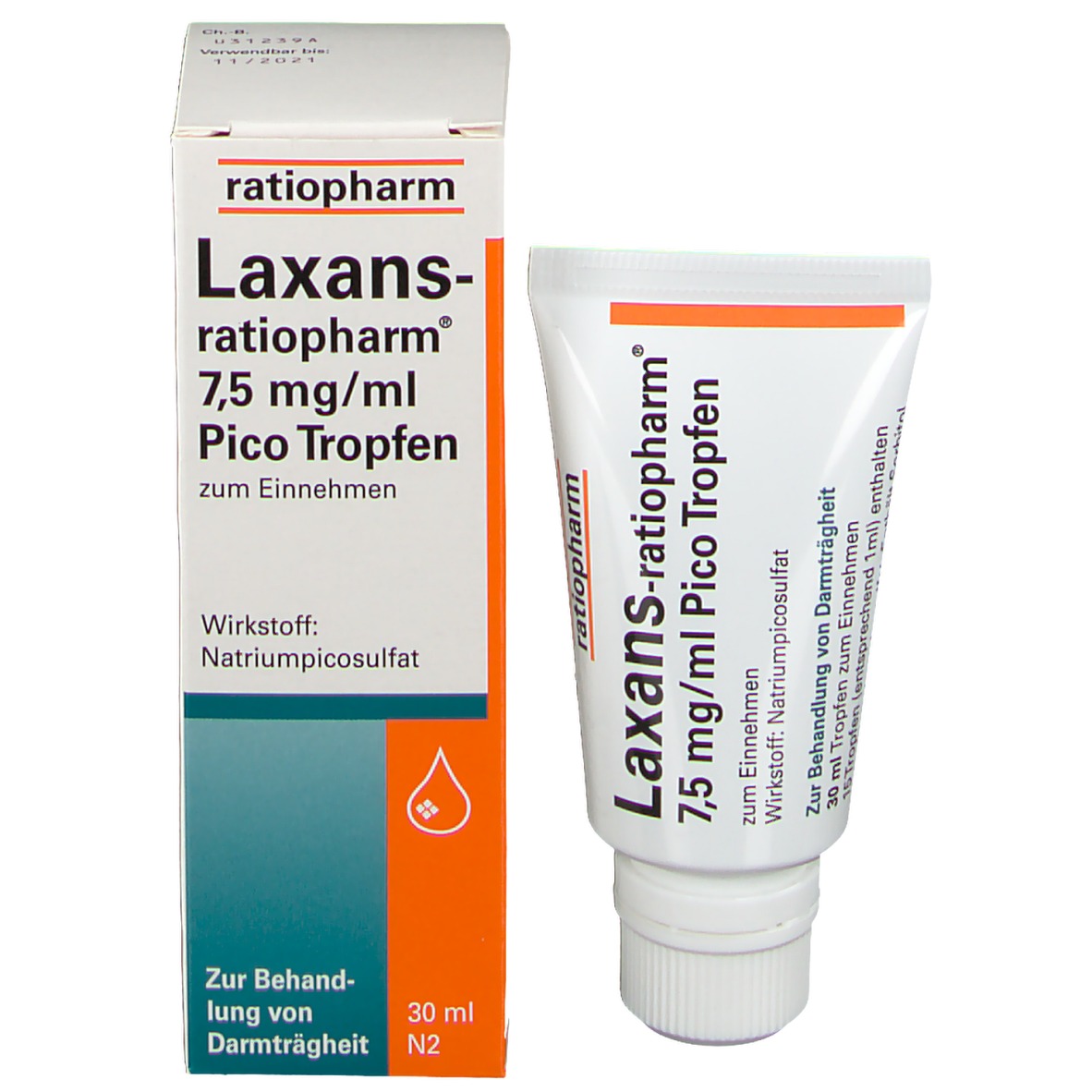 Laxans-ratiopharm® 7,5 mg/ml Pico Tropfen - shop-apotheke.com