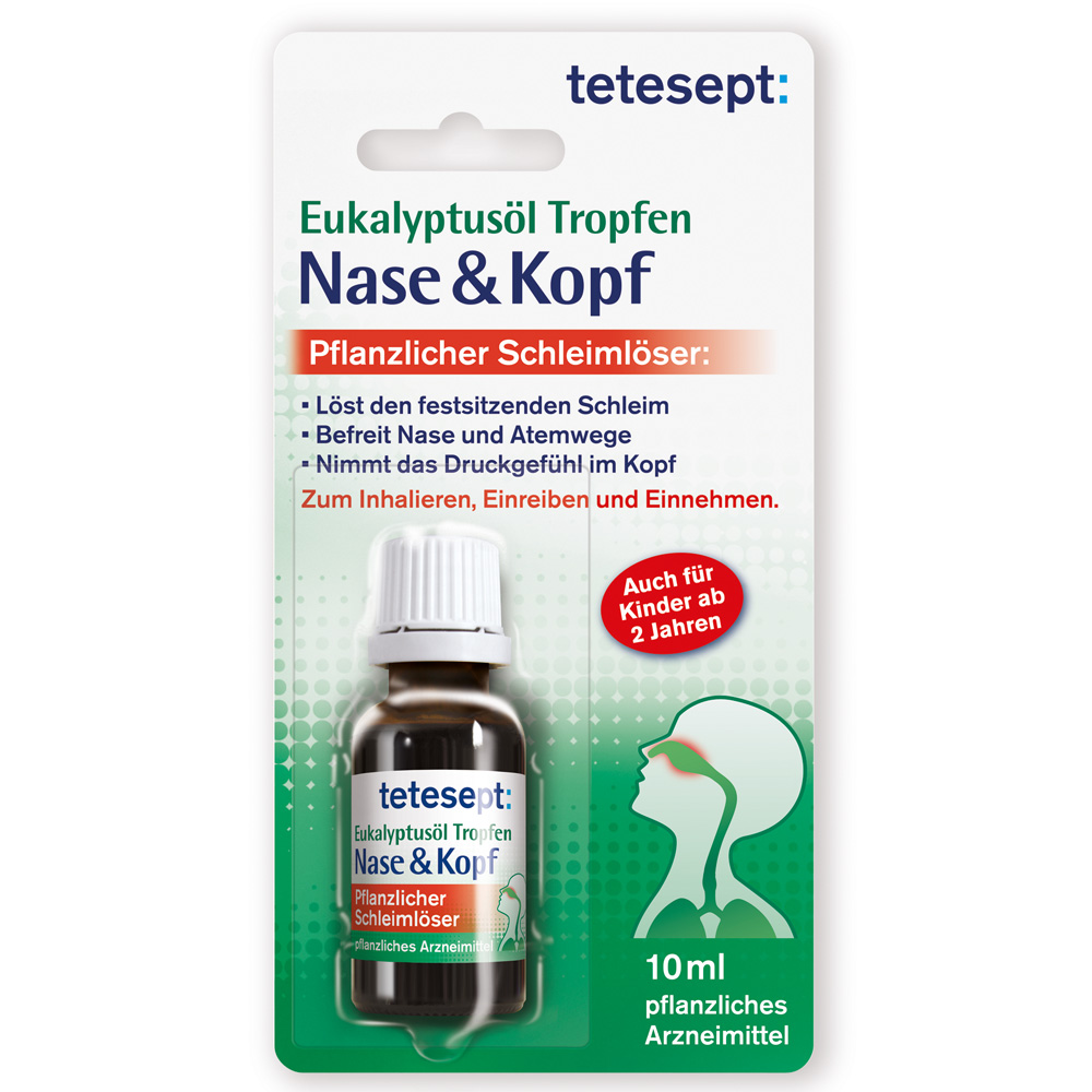 Tetesept® Eukalyptusöl Tropfen Nase And Kopf Shop