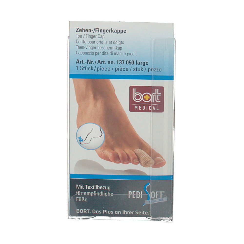 BORT PediSoft® TexLine Zehen-/Fingerkappe Gr. L - shop-apotheke.com