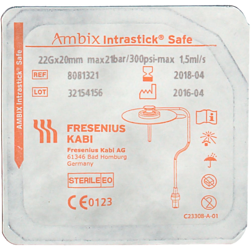 Ambix Intrastick® Safe 22 G x 20 mm - shop-apotheke.com
