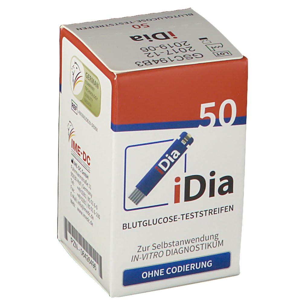 iDia Blutzucker-Teststreifen - shop-apotheke.com