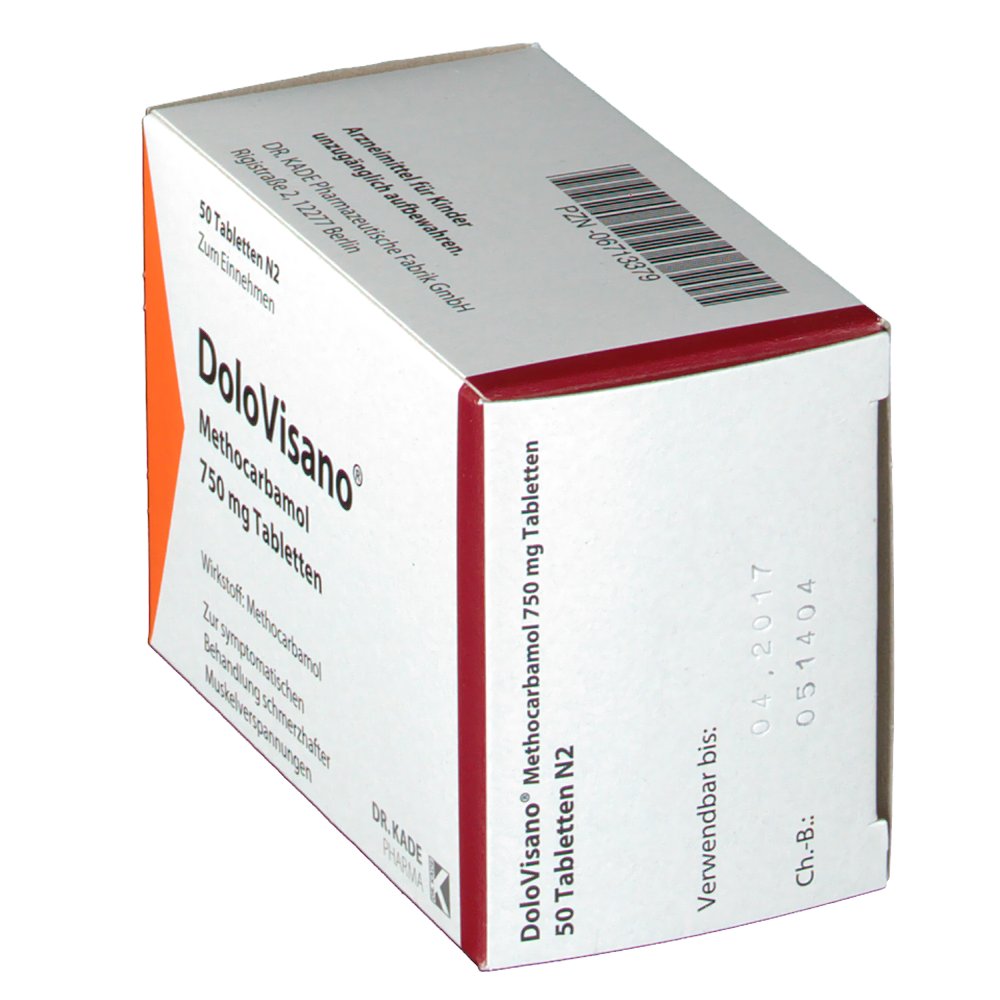 Dolovisano Methocarb 750 mg Tabletten - shop-apotheke.com