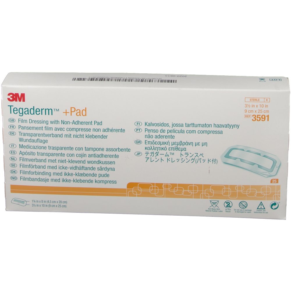 3M Tegaderm + Pad 9 x 25 cm - shop-apotheke.com