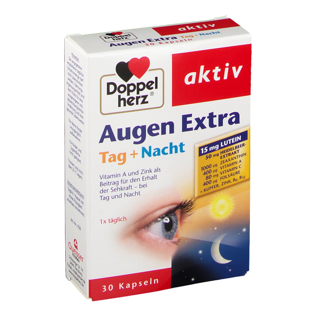 Doppelherz® aktiv Augen Extra Tag + Nacht - shop-apotheke.com