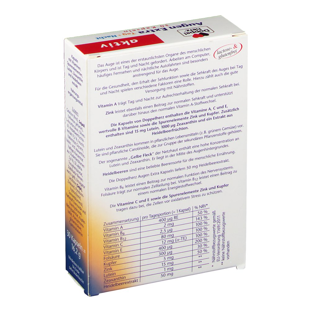 Doppelherz® aktiv Augen Extra Tag + Nacht - shop-apotheke.com