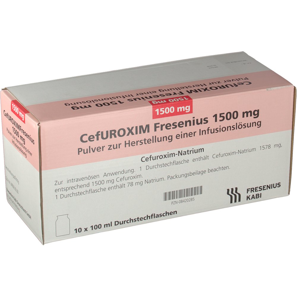 Cefuroxim Fresenius 1500 mg - shop-apotheke.com