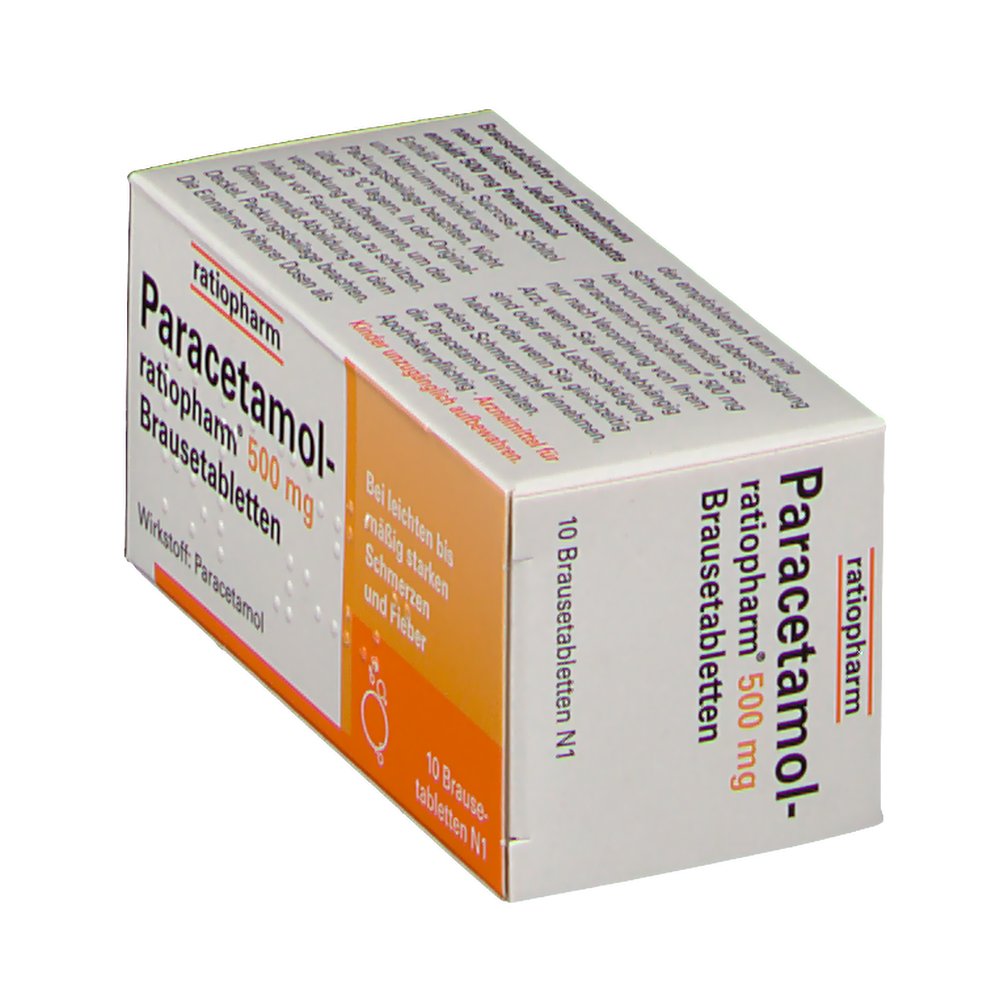 Paracetamol-ratiopharm® 500 mg Brausetabletten - shop-apotheke.com