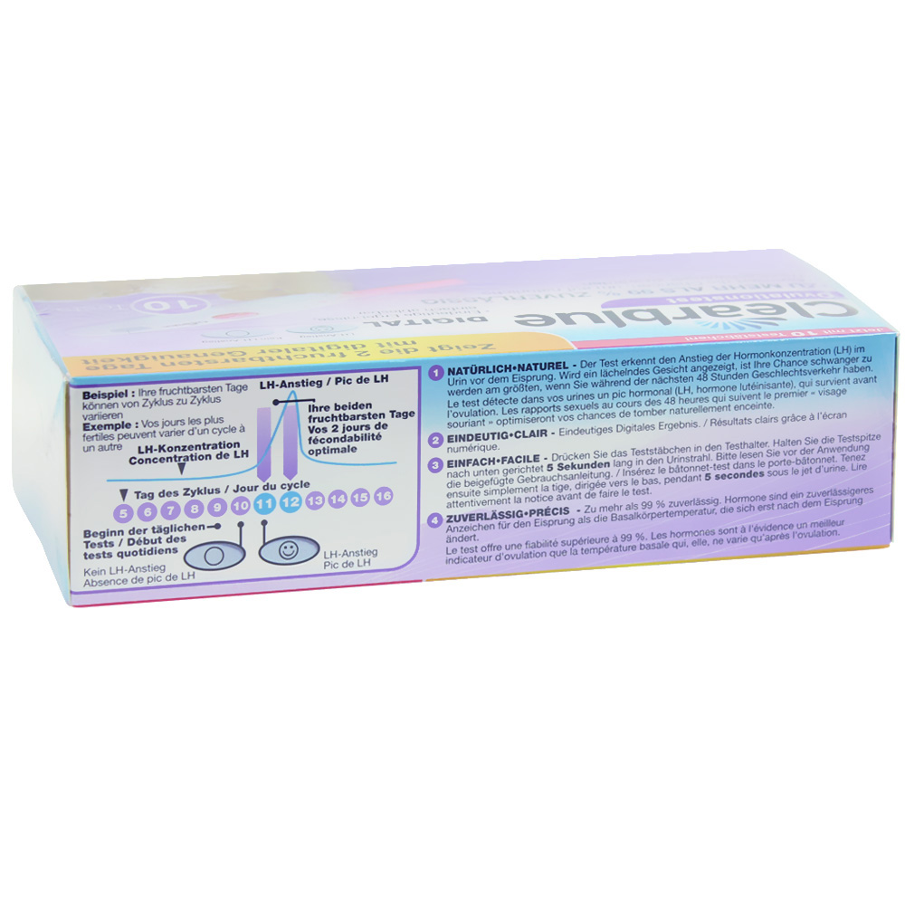 Clearblue DIGITAL Ovulationstest - shop-apotheke.com