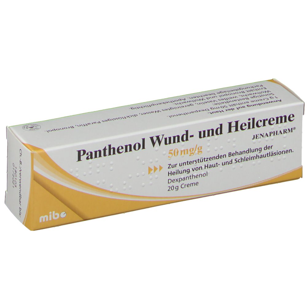 Panthenol Wund- und Heilcreme JENAPHARM® - shop-apotheke.com
