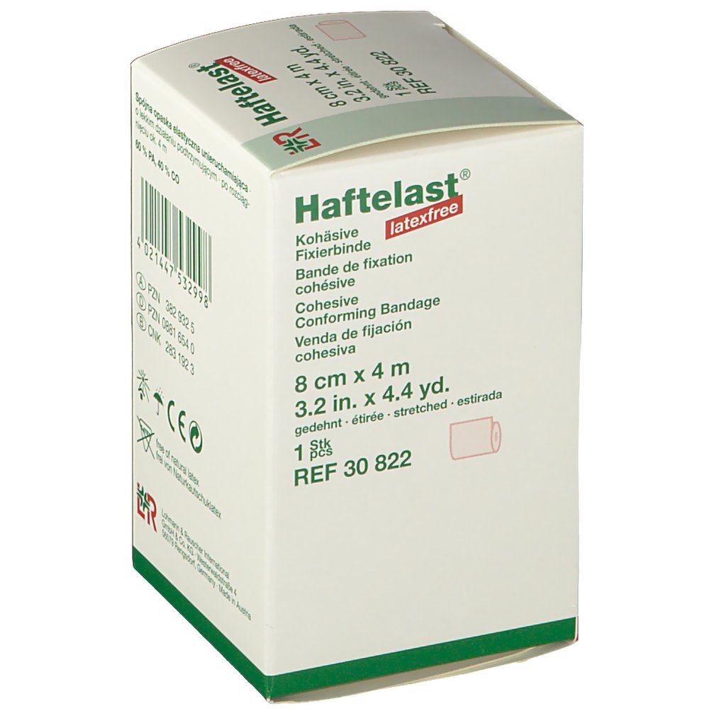 Haftelast® Fixierbinde 8 cm x 4 m creme - shop-apotheke.com