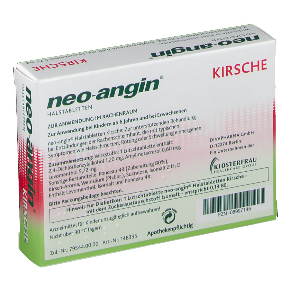 neo-angin® Halstabletten Kirsche - shop-apotheke.com