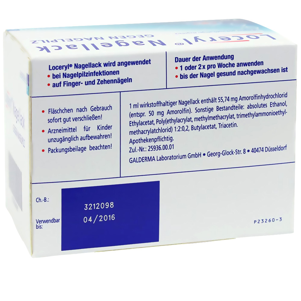 Loceryl® Nagellack gegen Nagelpilz - shop-apotheke.com