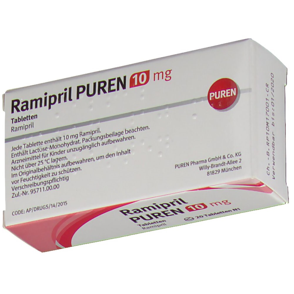 RAMIPRIL PUREN 10 mg Tabletten - shop-apotheke.com