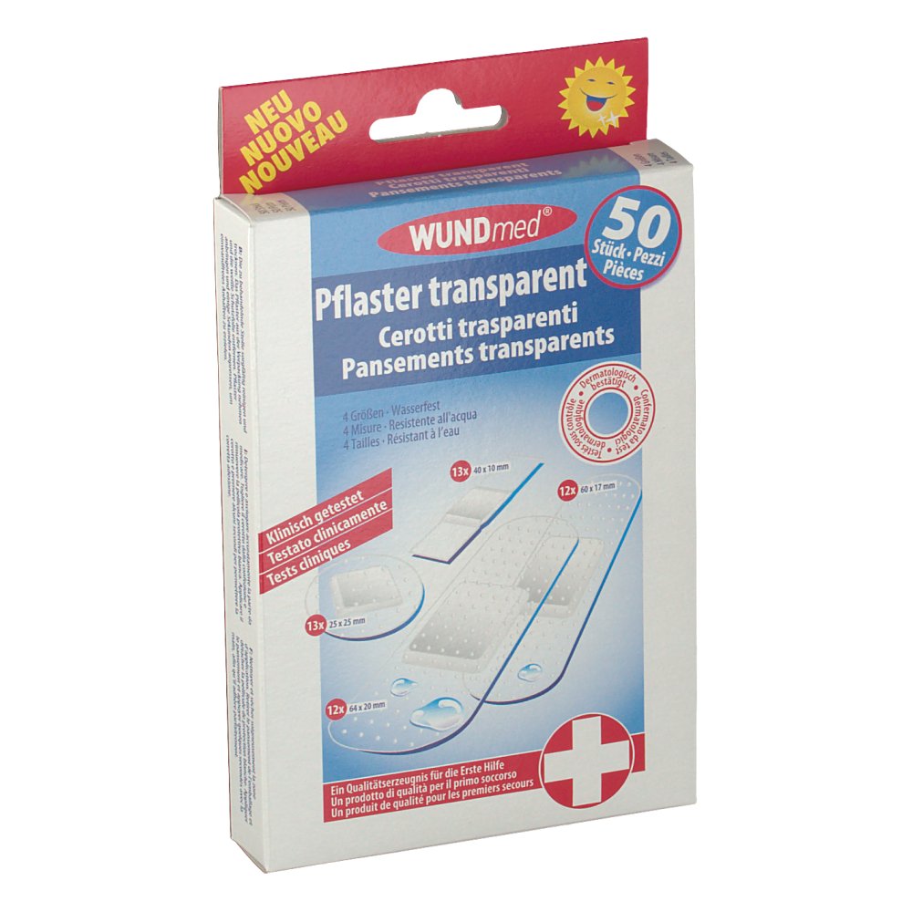 WUNDmed® Pflaster Transparent - shop-apotheke.com