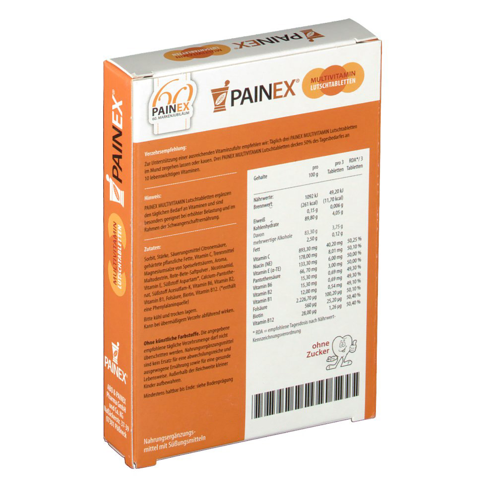 PAINEX® Multivitamin Lutschtabletten - shop-apotheke.com