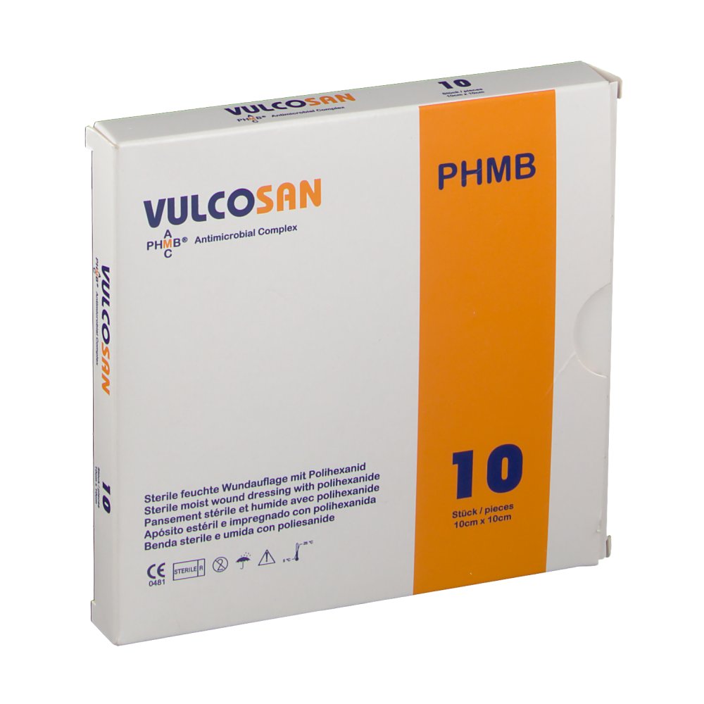 Vulcosan Kompressen 10 x 10 cm - shop-apotheke.com