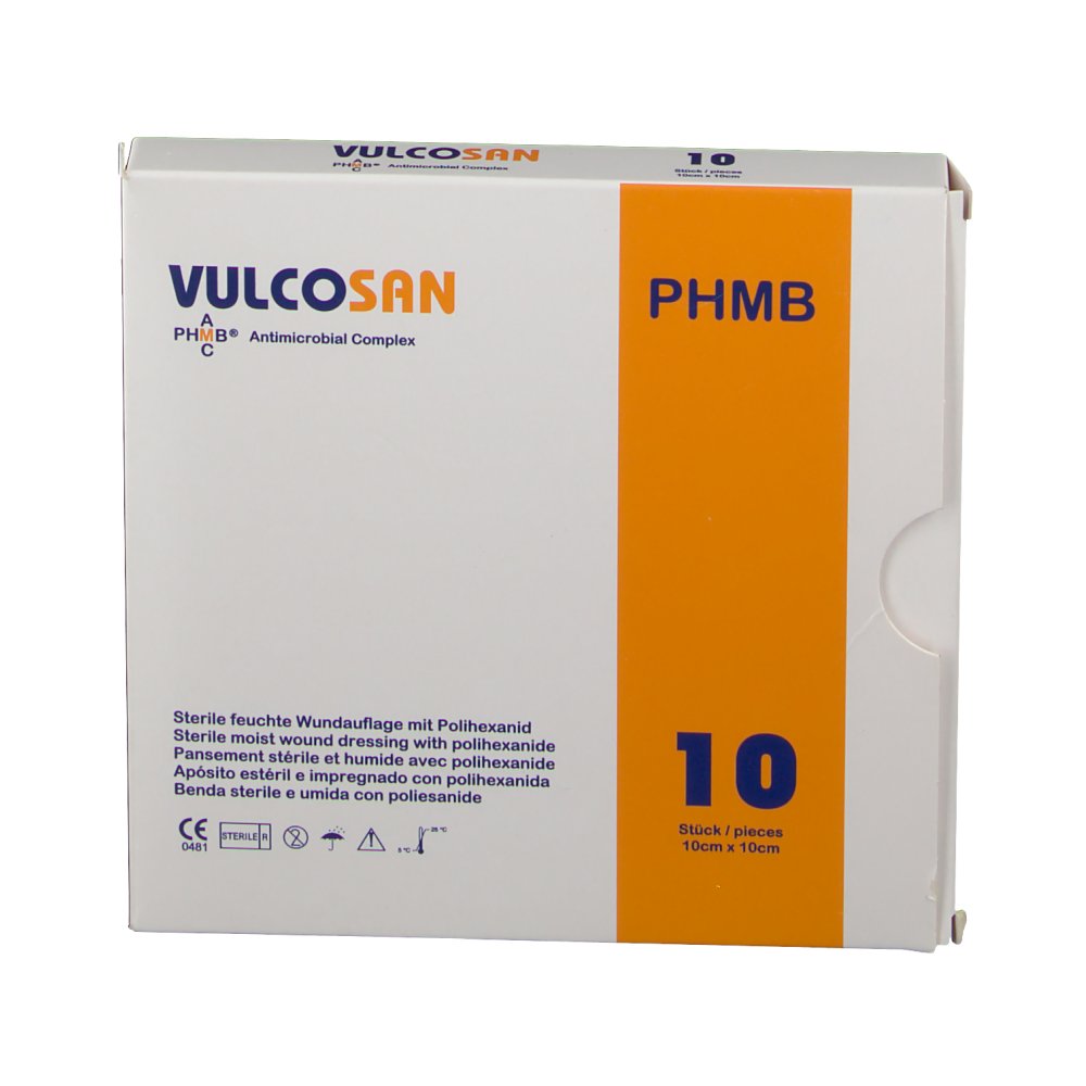 Vulcosan Kompressen 10 x 10 cm - shop-apotheke.com
