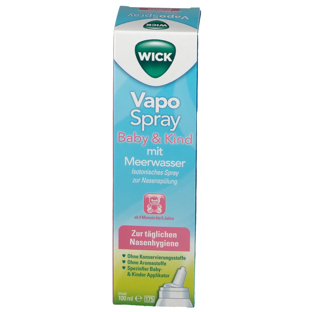 WICK VapoSpray Baby & Kind mit Meerwasser - shop-apotheke.com