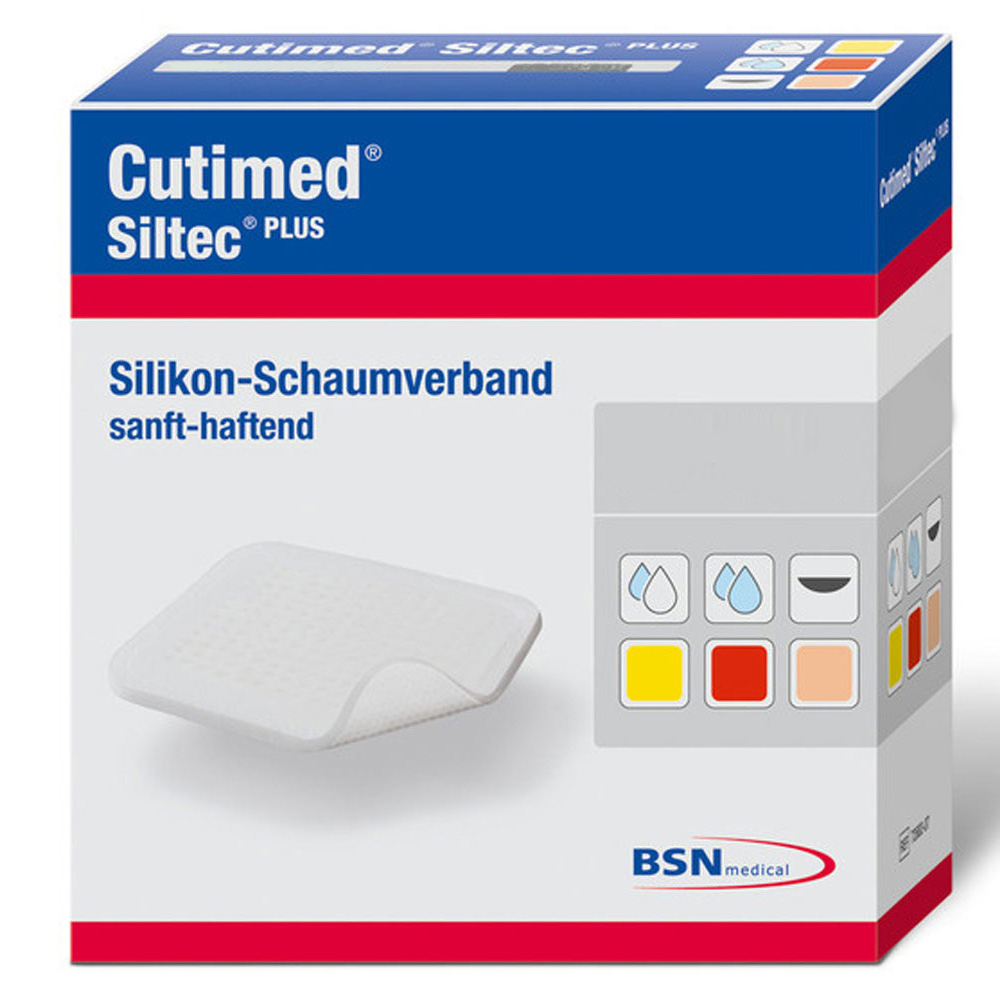 Cutimed® Siltec Plus 5 cm x 6 cm - shop-apotheke.com