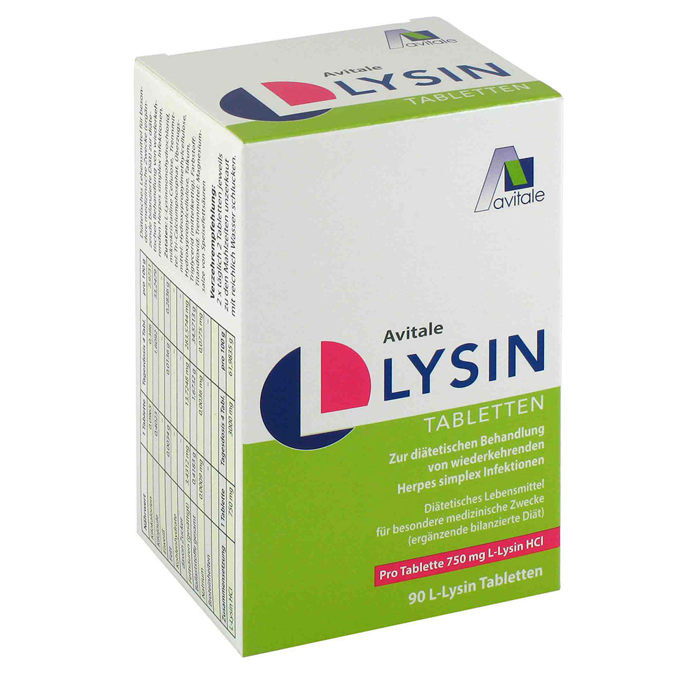 Avitale L-Lysin 750 mg - shop-apotheke.com