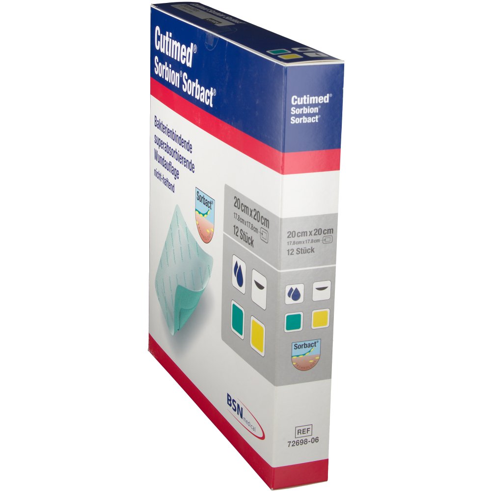 Cutimed® Sorbact 20 cm x 20 cm - shop-apotheke.com