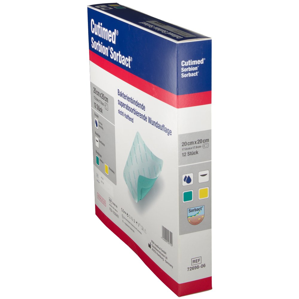 Cutimed® Sorbact 20 cm x 20 cm - shop-apotheke.com
