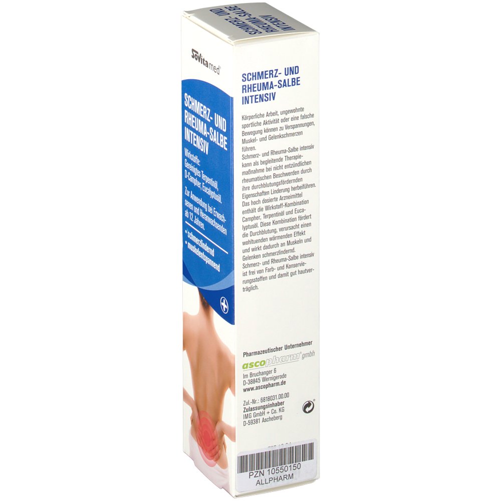 Sovita med® Schmerz- und Rheuma-Salbe Intensiv - shop-apotheke.com