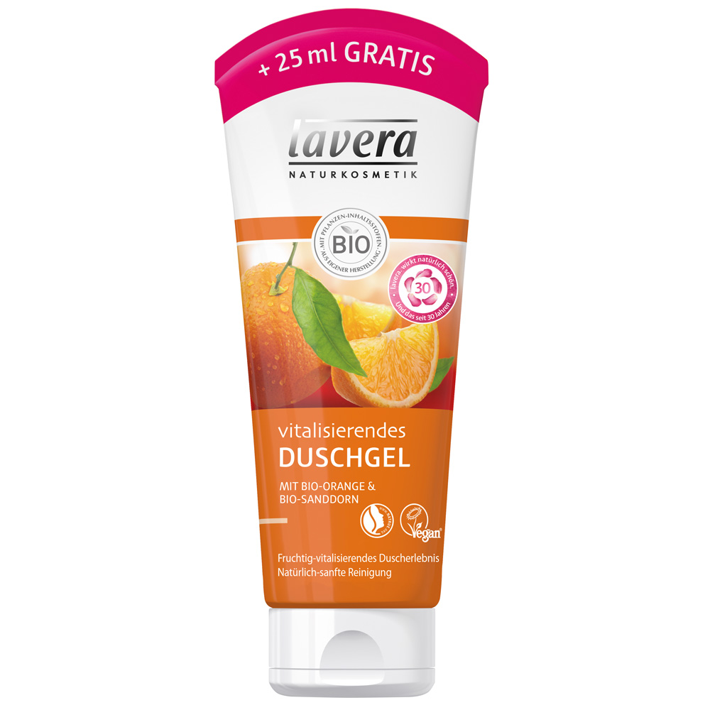 lavera Vitalisierendes Duschgel Bio-Orange & Bio-Sanddorn - shop ...