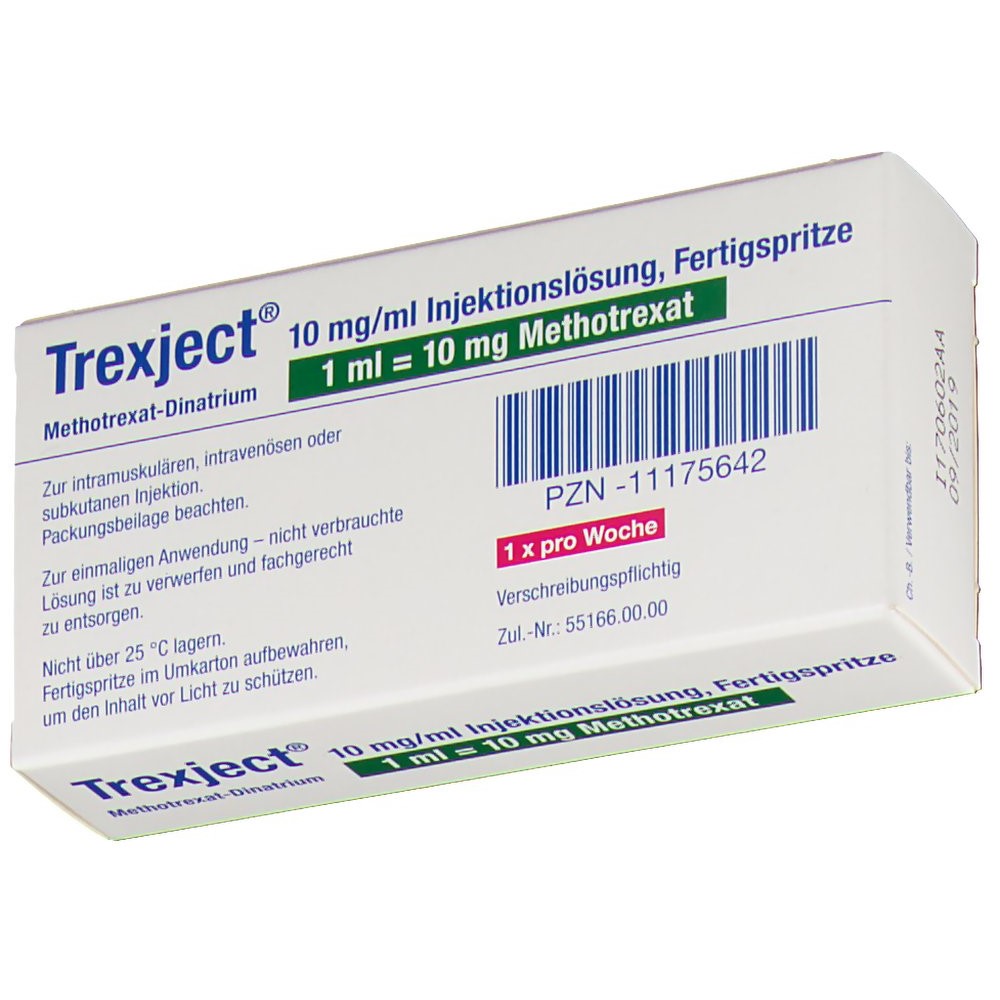 TREXJECT 10 mg 10 mg/ml Inj.-Lsg.i.e.Fertigspr. - shop-apotheke.com