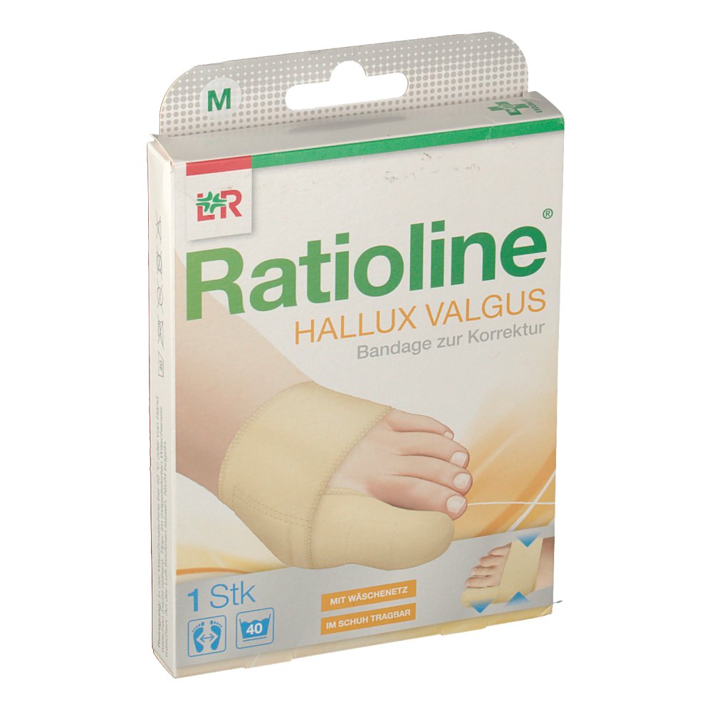 Ratioline® Hallux Valgus Bandage M - shop-apotheke.com