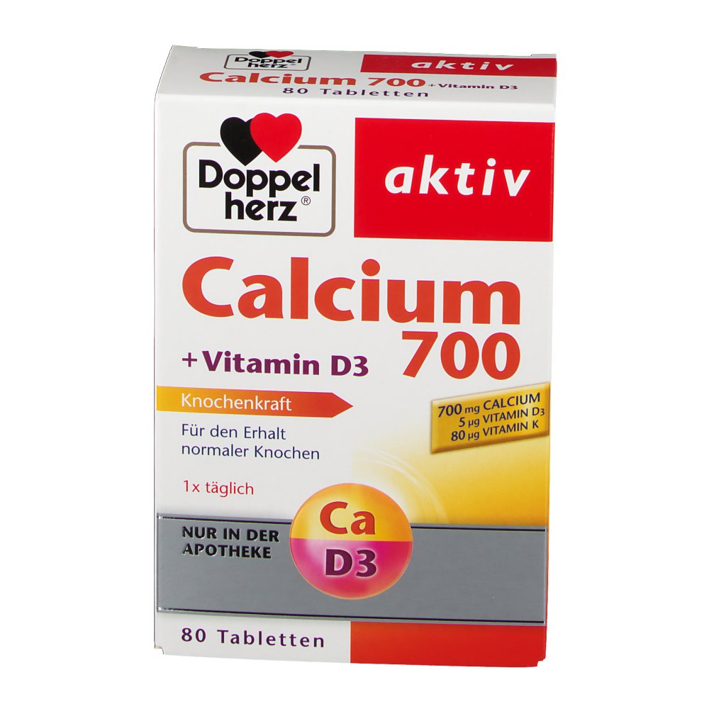 Doppelherz Calcium 700 + D3 - shop-apotheke.com