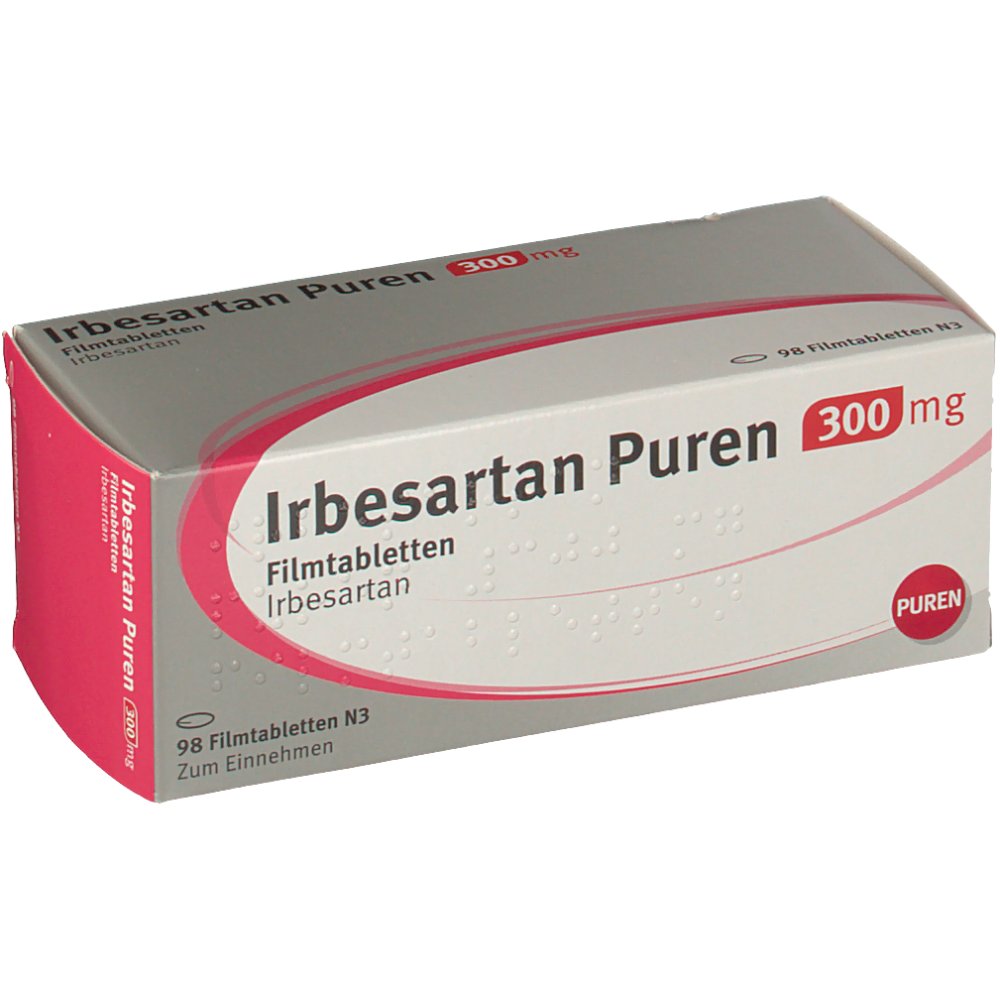 IRBESARTAN Puren 300 mg Filmtabletten - shop-apotheke.com