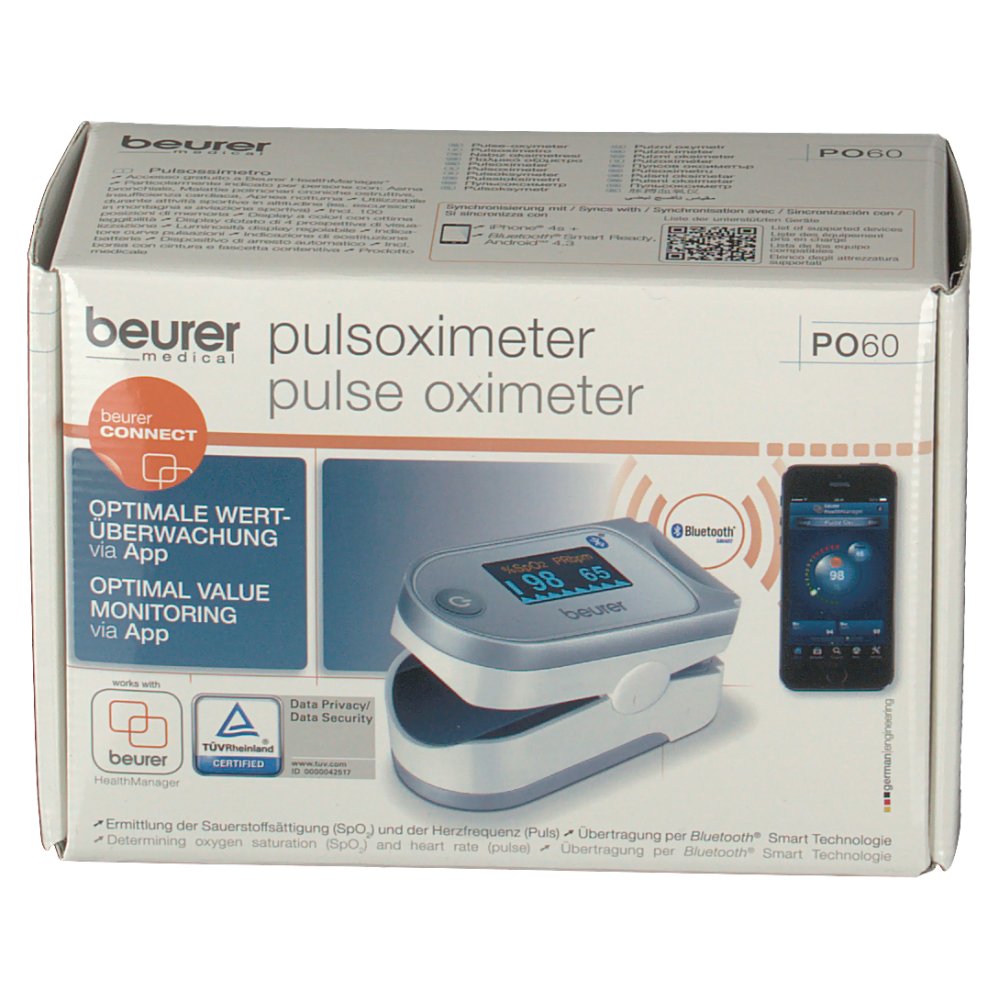 beurer Bluetooth Pulsoximeter PO60 - shop-apotheke.com