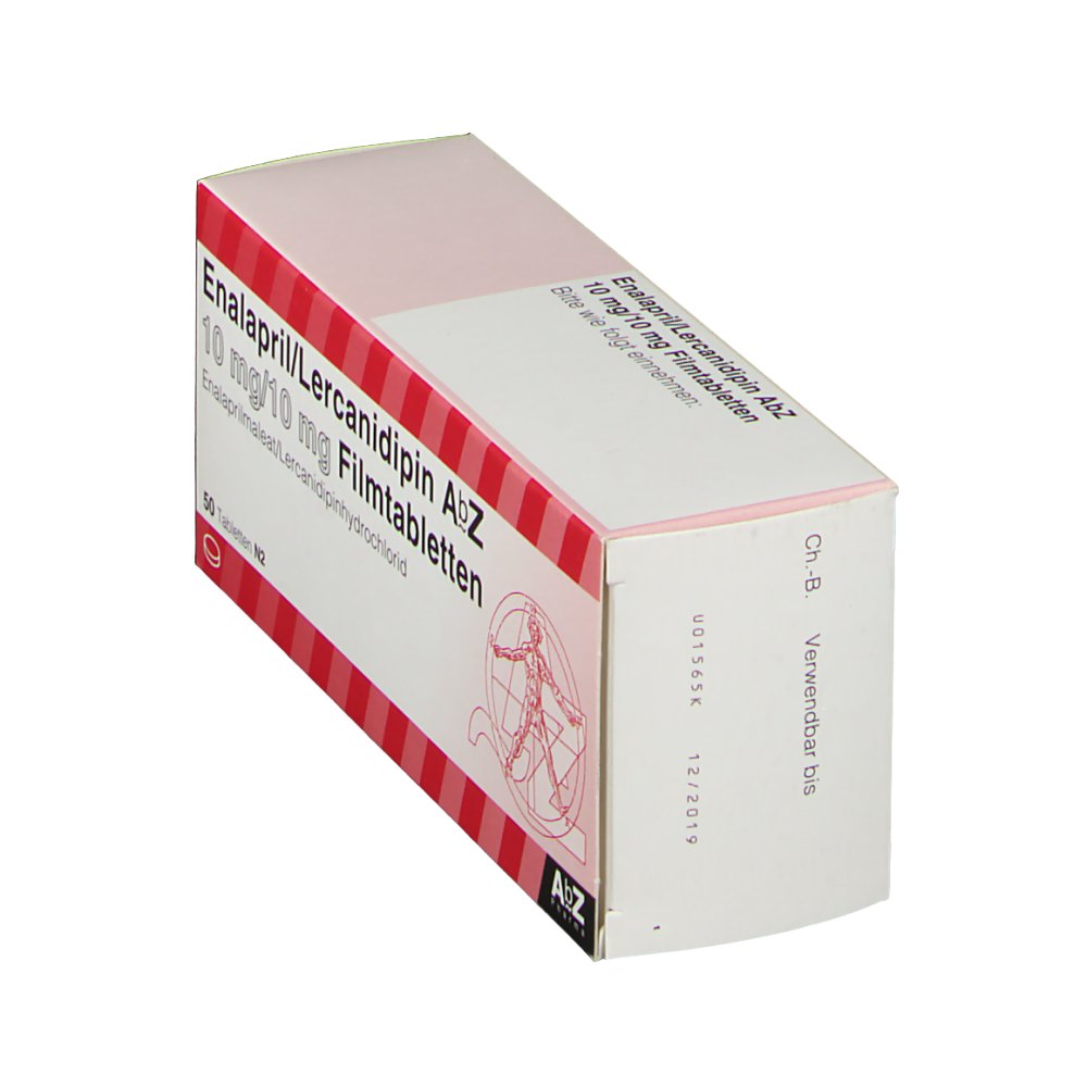 ENALAPRIL/Lercanidipin AbZ 10 mg/10 mg Filmtabl. - shop-apotheke.com
