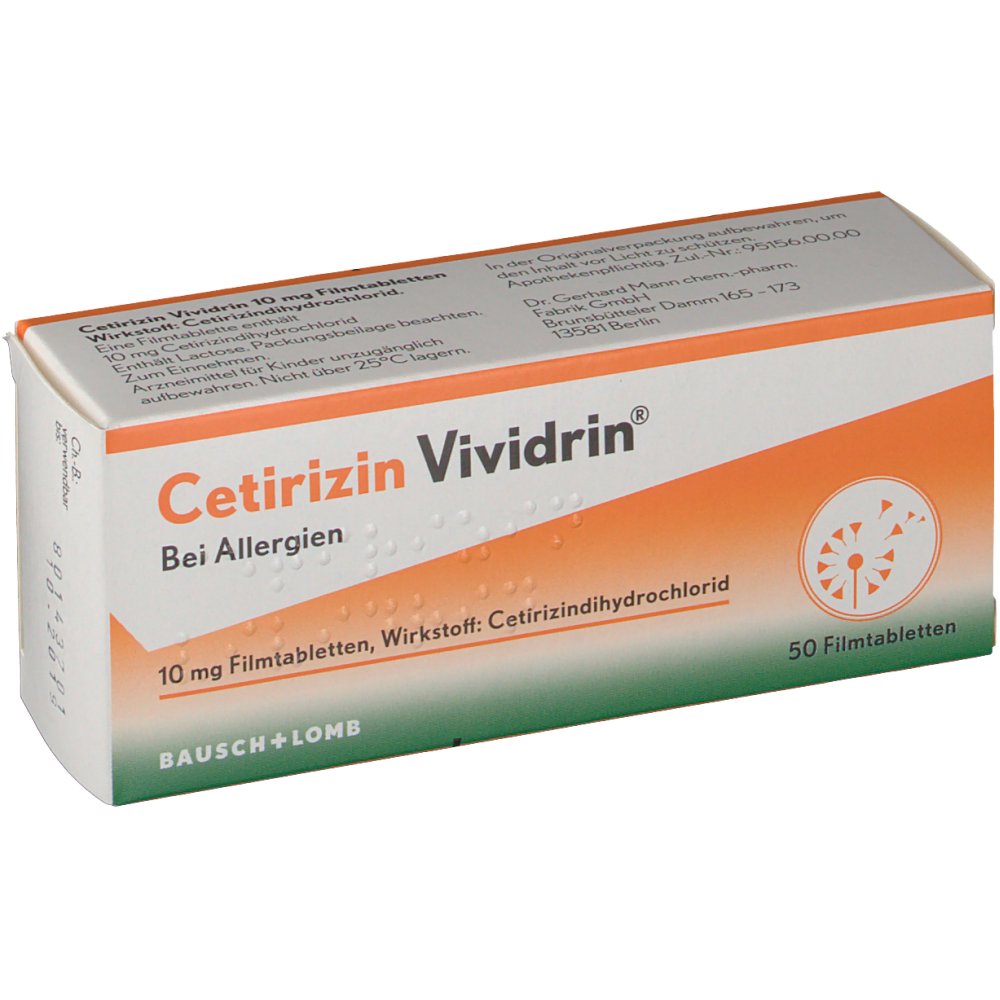 Cetirizin Vividrin® - shop-apotheke.com