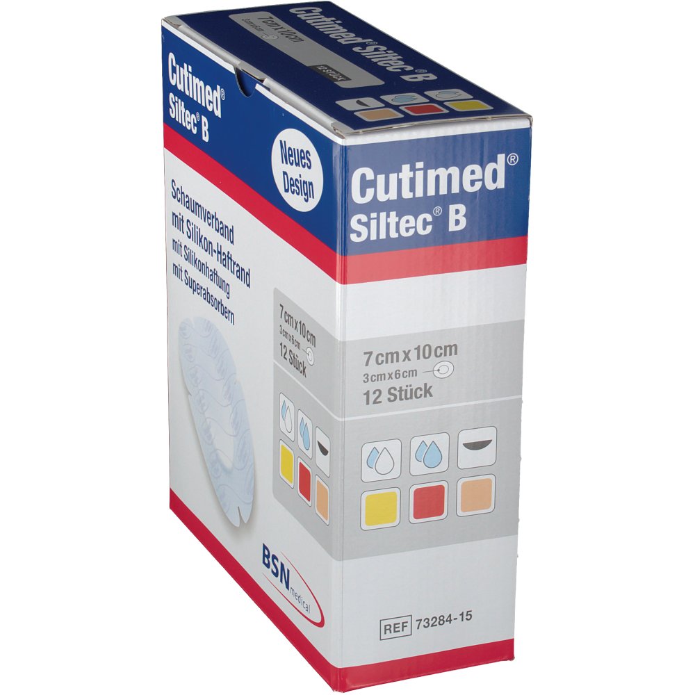 Cutimed® Siltec® B 7 x 10 cm - shop-apotheke.com