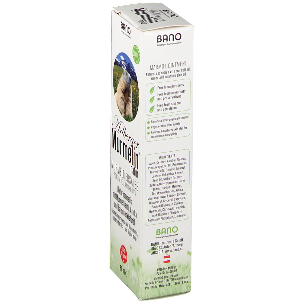 Arlberger Murmelin® natur Murmeltiersalbe - shop-apotheke.com