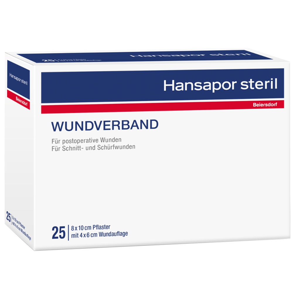 Hansapor steril Wundverband 9 x 15 cm - shop-apotheke.com